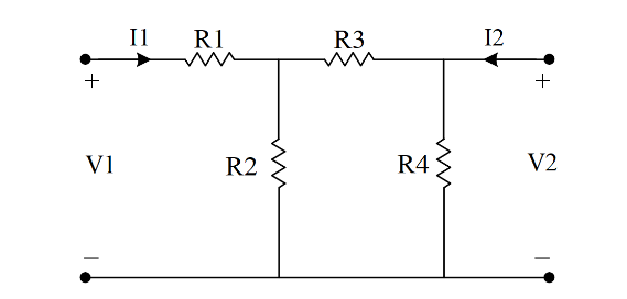 Solved R1=2Ω,R2=4Ω,R3=3Ω,R4=6Ω z11 Calculate the parameter | Chegg.com
