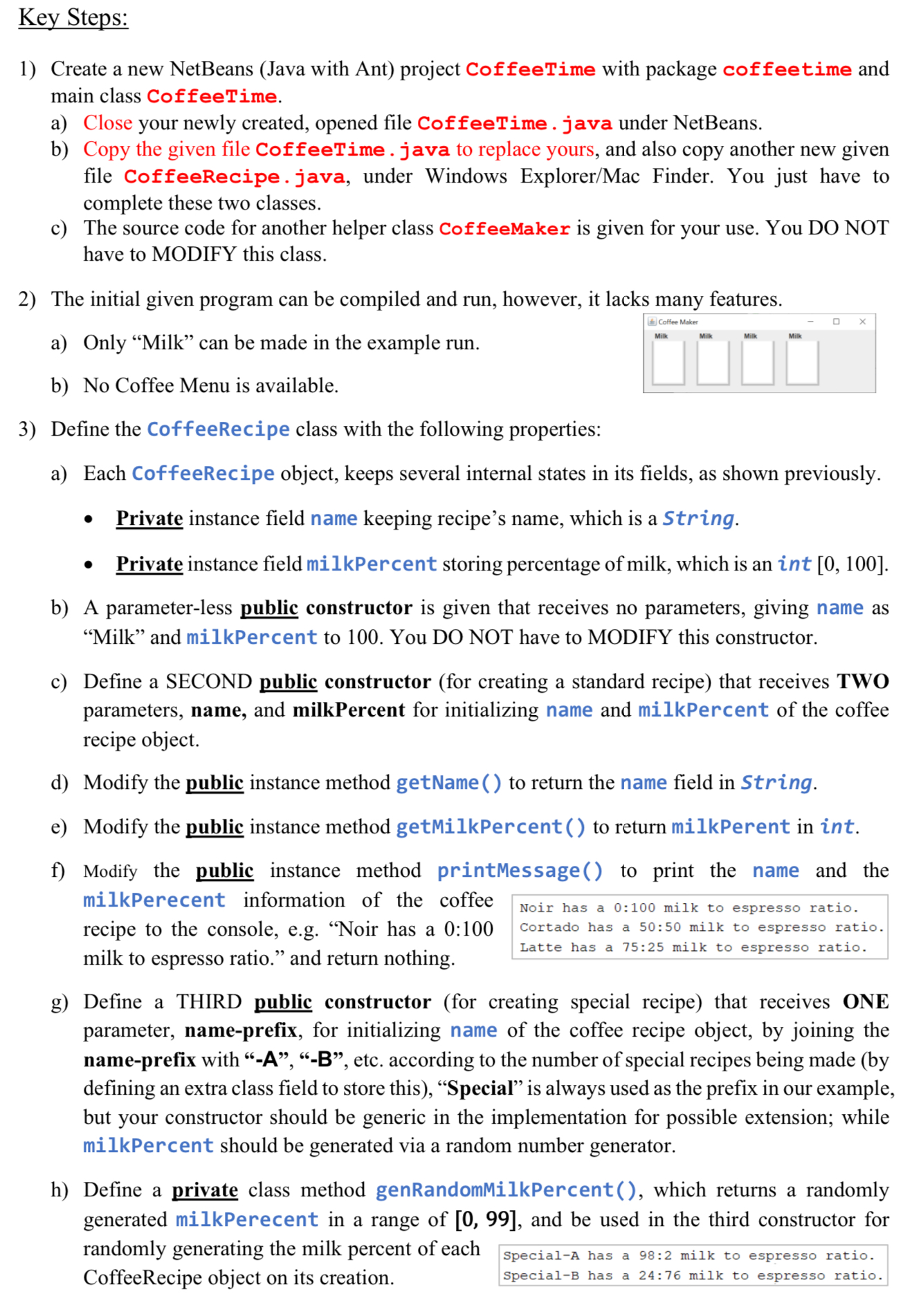Solved Please write it in java. The first one:package | Chegg.com