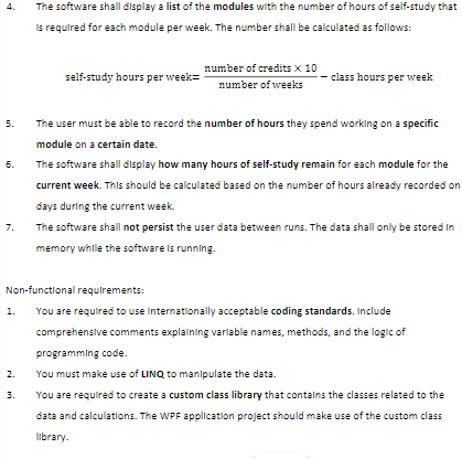 Solved Using CH and Windows Presentation Foundation (WPF), | Chegg.com