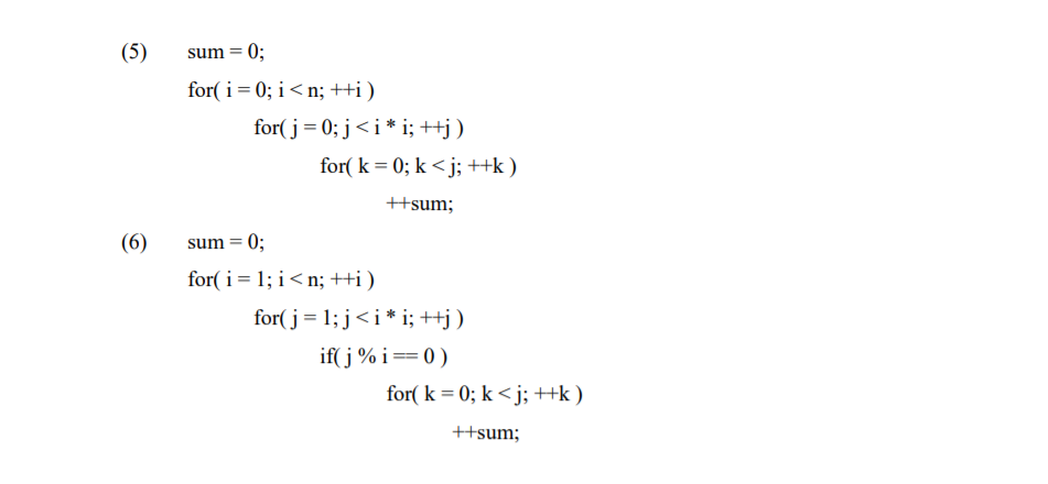Solved Problem 1. (4 points) Order the following functions | Chegg.com