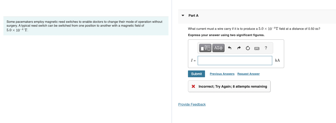 Solved Some pacemakers employ magnetic reed switches to | Chegg.com