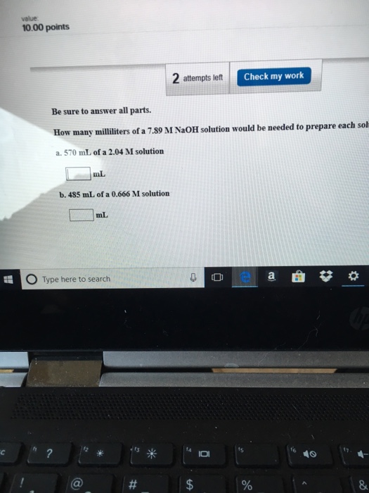 Solved 10.00 points 2 attempts left Check my work Be sure to | Chegg.com