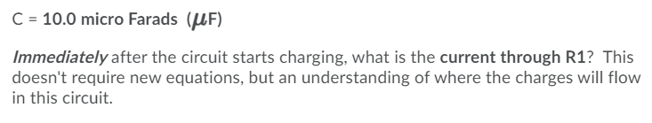 Solved Challenge Problem - RC Parallel Circuit Below is a | Chegg.com