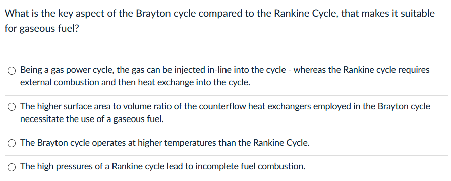 Solved An ideal Brayton cycle operating between two | Chegg.com
