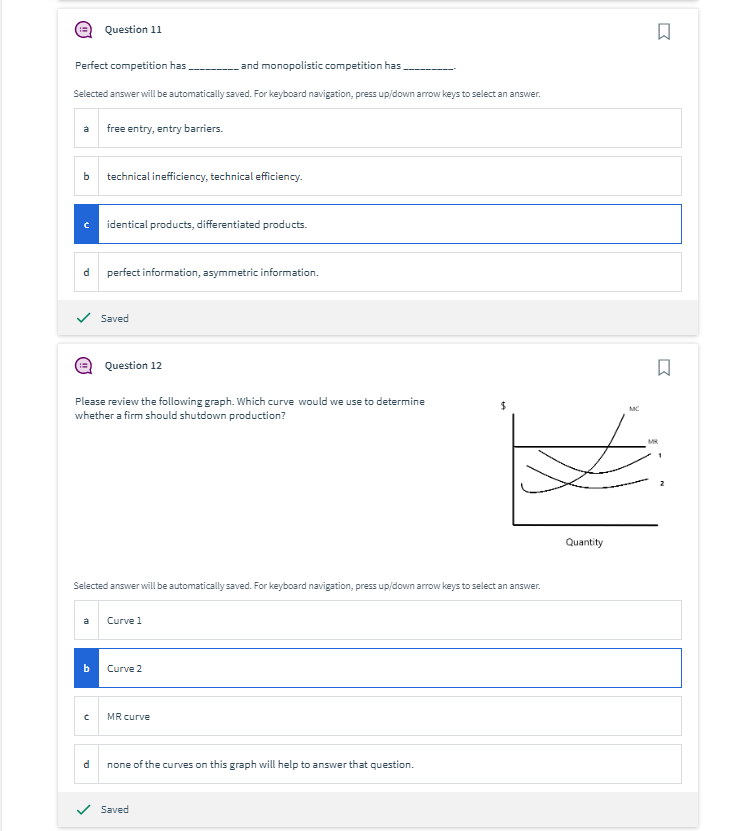 Solved Perfect competition has and monopolistic competition | Chegg.com