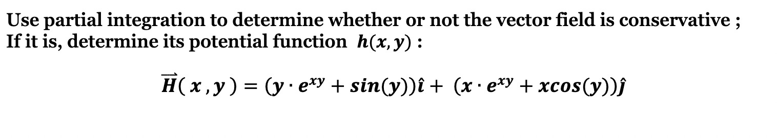 Solved Use partial integration to determine whether or not | Chegg.com