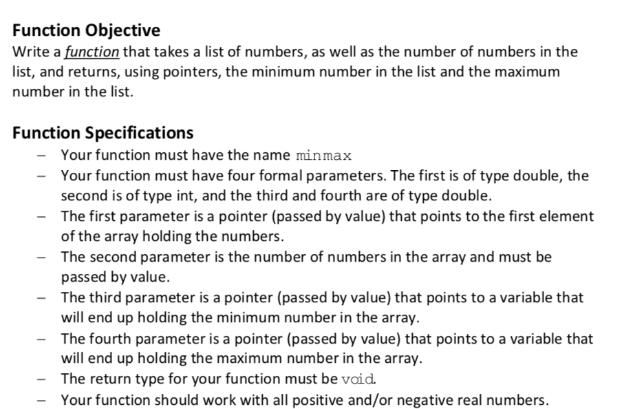 Solved Function Objective Write a function that takes a list | Chegg.com