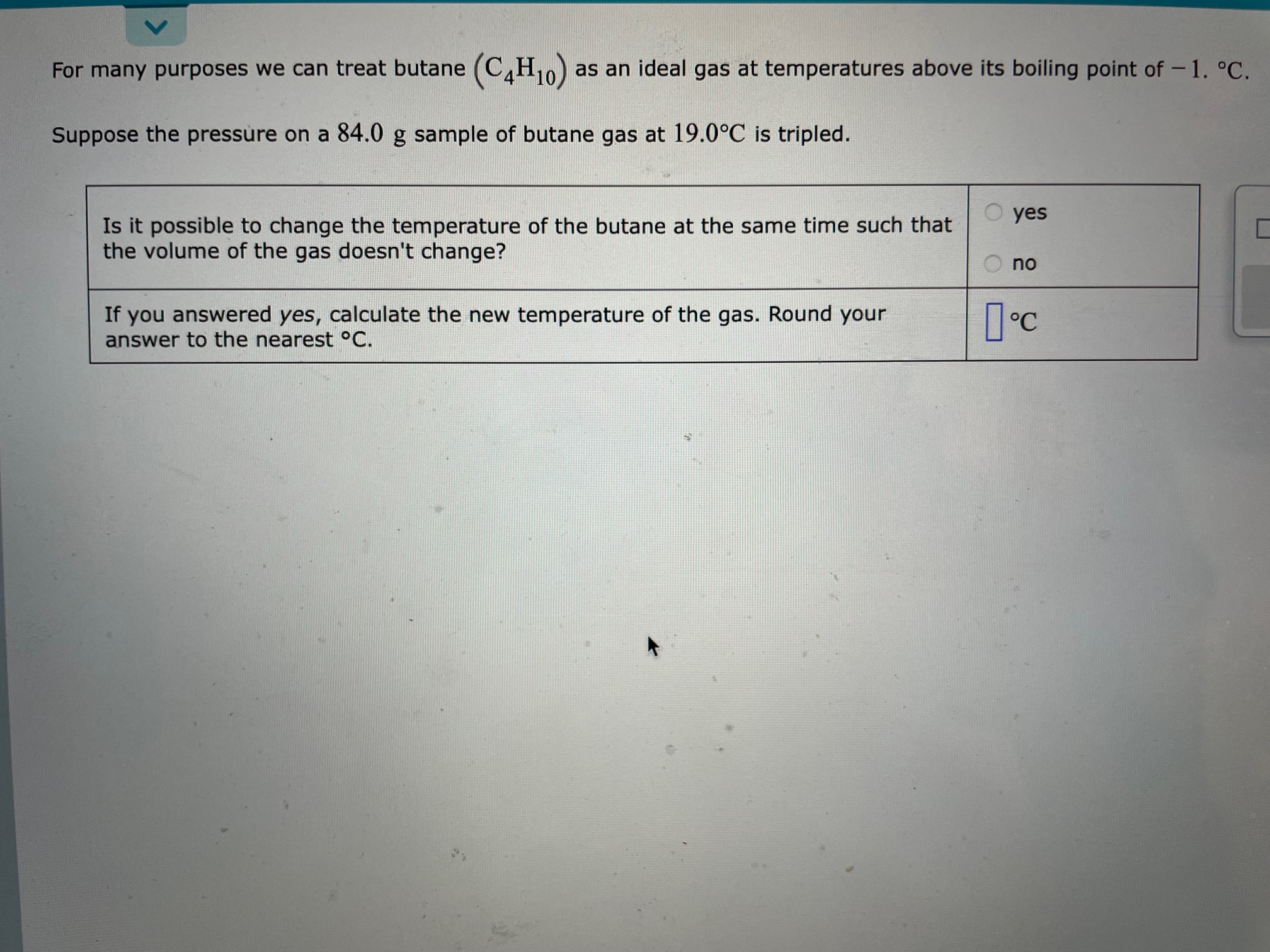 Solved For many purposes we can treat butane (C4H10) as an | Chegg.com