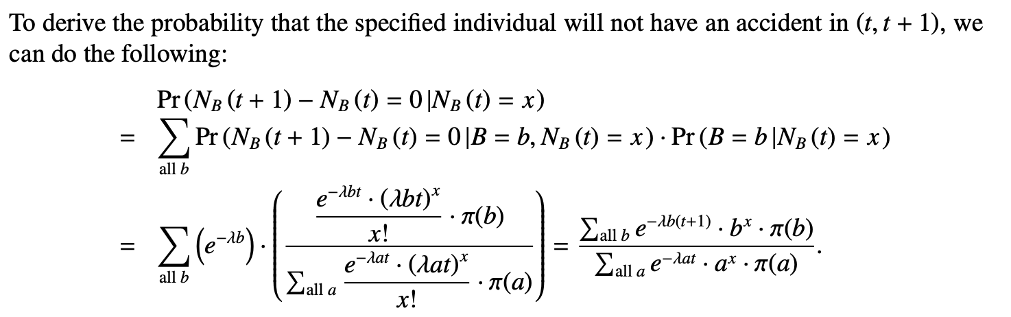 Accident-proneness may be assumed to be measured by | Chegg.com