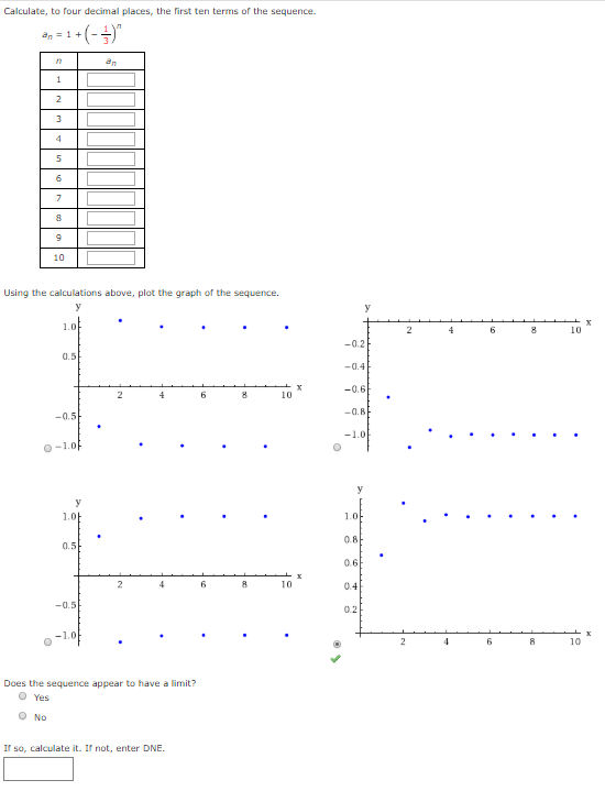 Solved Calculate, to four decimal places, the first ten | Chegg.com