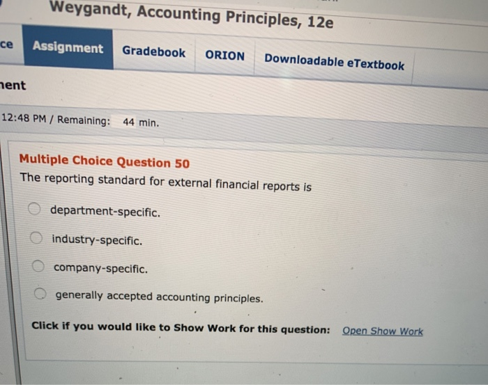 Solved Weygandt,Accounting Principles, 12e ce Assignment | Chegg.com
