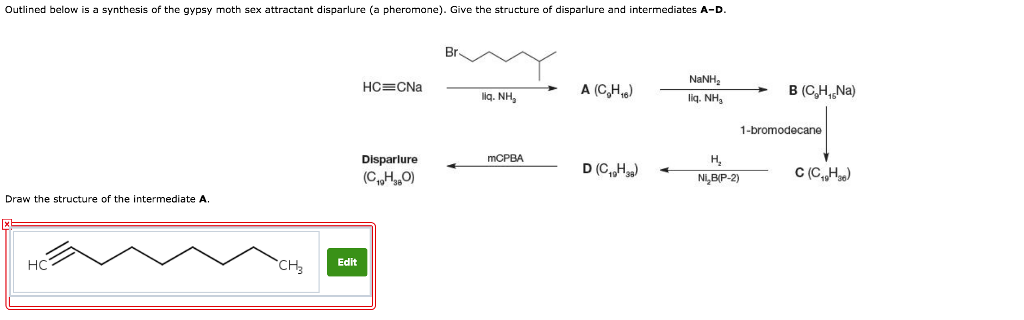 Outlined below is a synthesis of the gypsy moth sex | Chegg.com