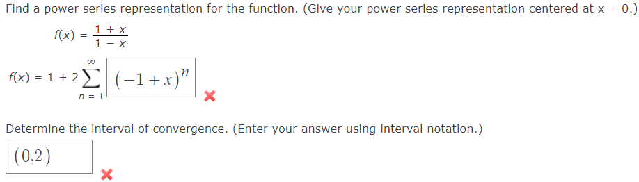 Solved Find a power series representation for the function. | Chegg.com