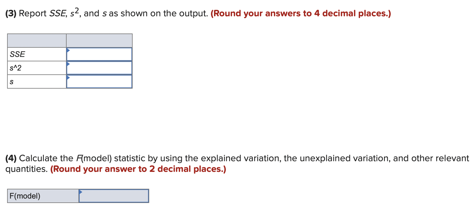 Solved We give JMP output of regression analysis. Above | Chegg.com