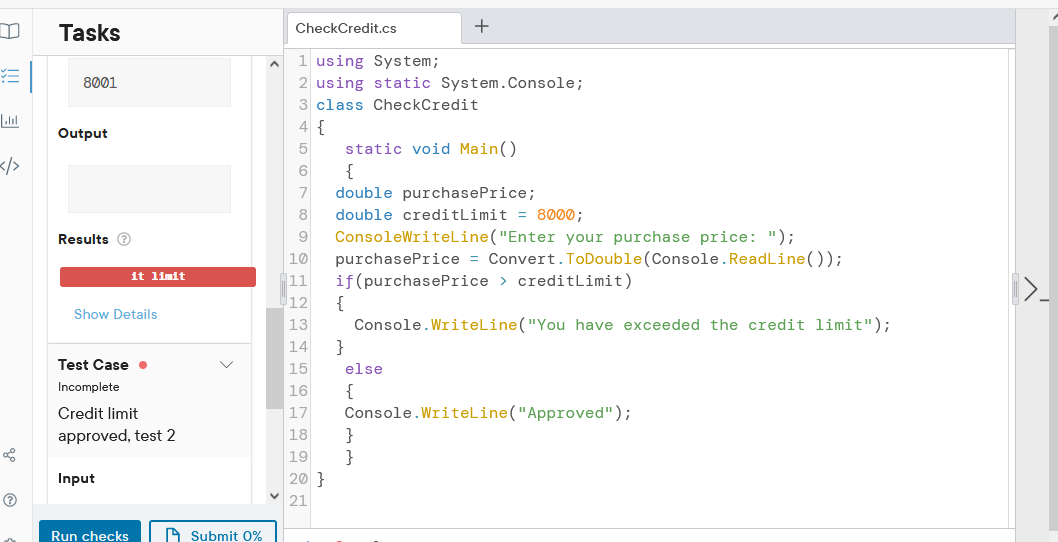 Solved Using System Public Class Program Public Static 4342
