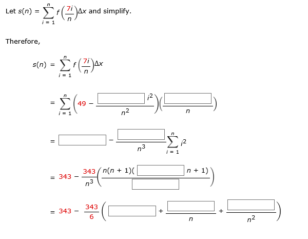 Solved Use the limit process to find the area of the region | Chegg.com