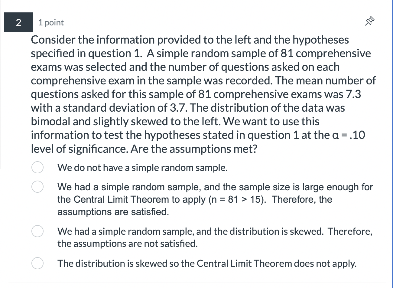 Comprehensive Exam Many graduate programs require | Chegg.com