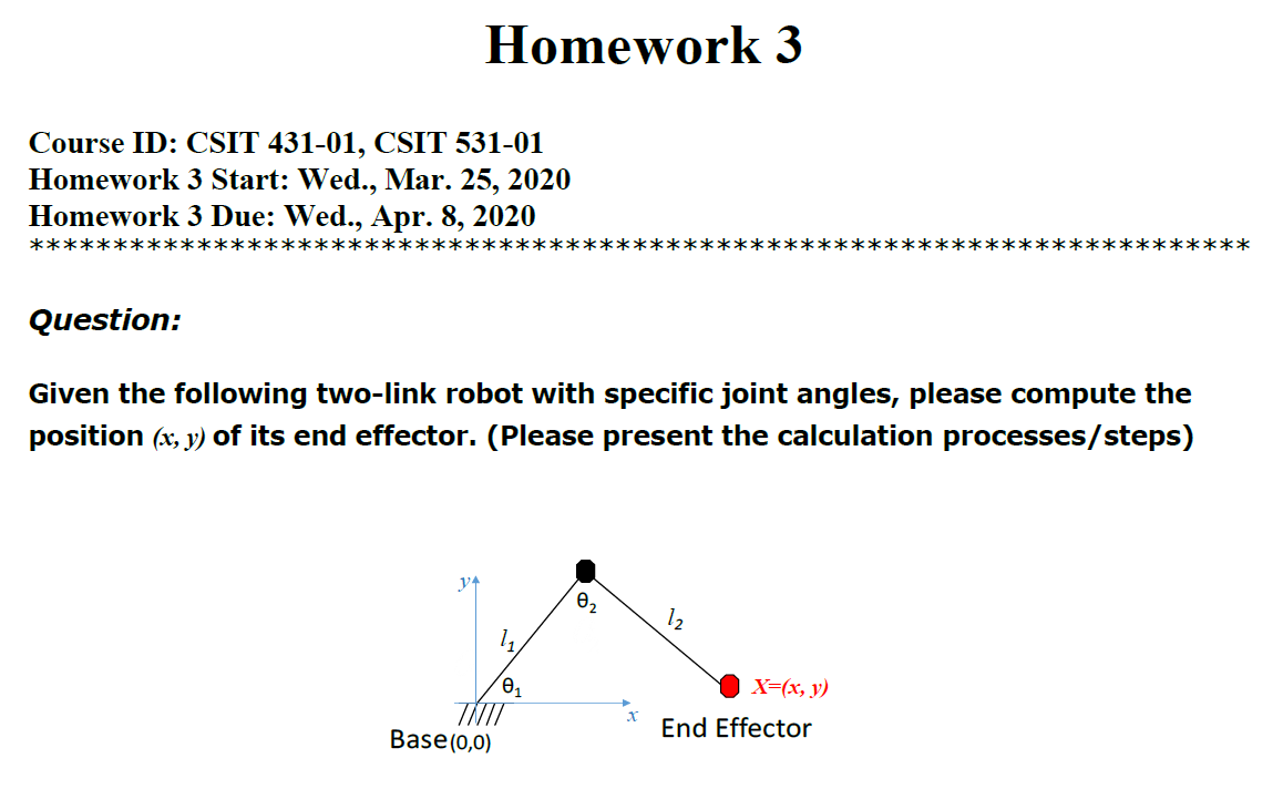 Solved Homework 3 Course ID: CSIT 431-01, CSIT 531-01 | Chegg.com