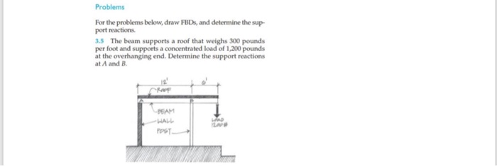 Solved 8.2 The single overhang beam uses a 4 x 12 SAS | Chegg.com