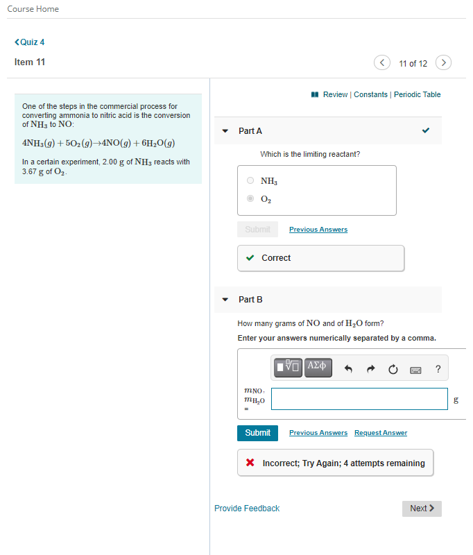 Solved Course Home | Chegg.com