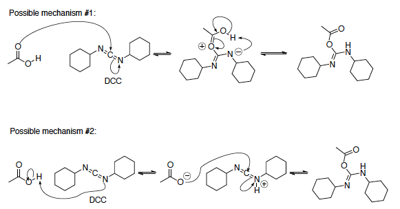 Solved Dicyclohexylcarbodiimide (DCC) is a commonly used | Chegg.com