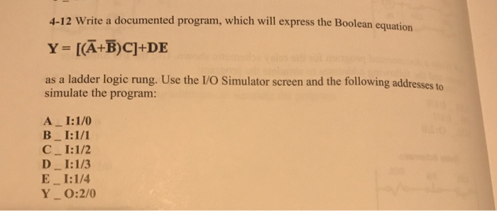 Solved 4-12 Write a documented program, which will express | Chegg.com