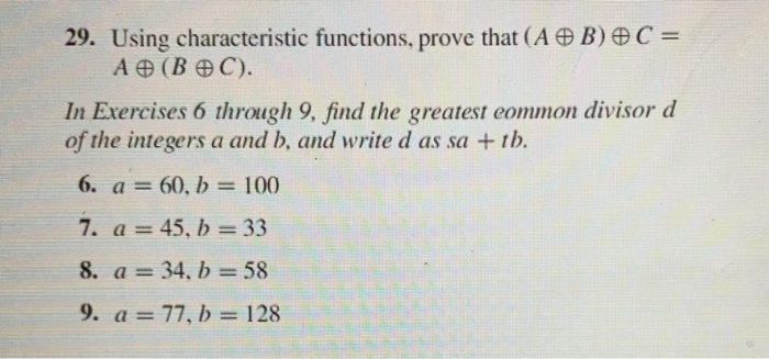 Solved I need help with just #29 and #6 I will rate! Thank | Chegg.com