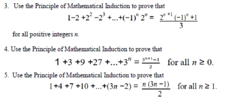 Solved ° (-2)** *1 3. Use the Principle of Mathematical | Chegg.com