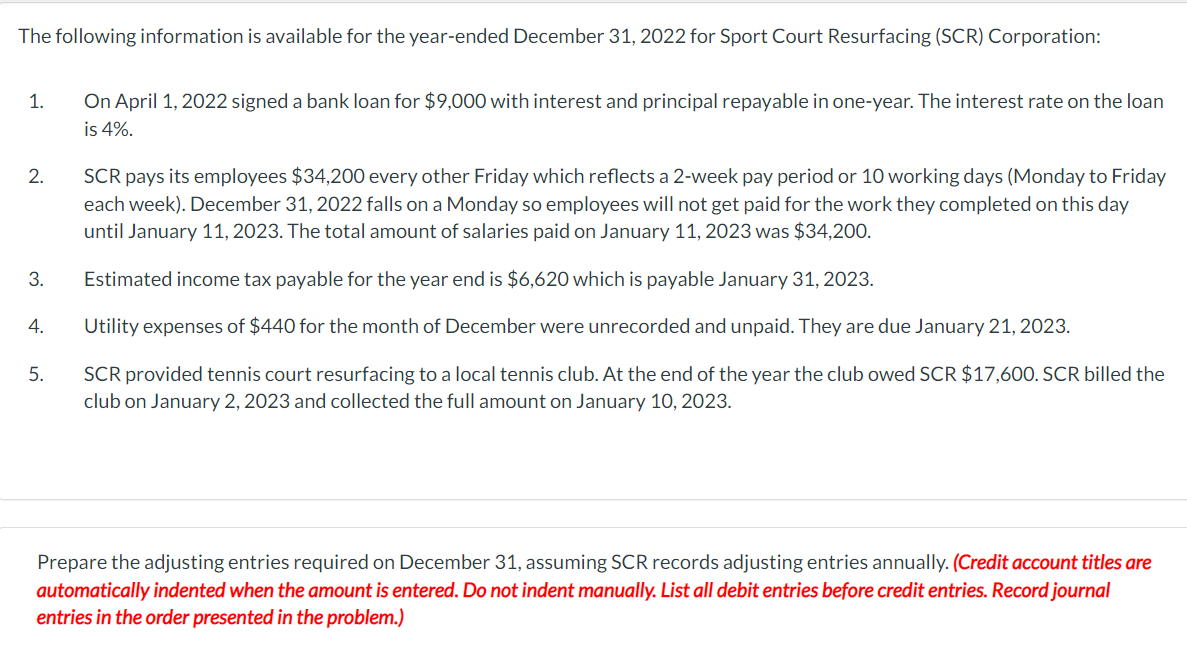 Solved The following information is available for the | Chegg.com