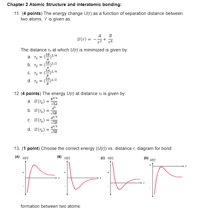 Solved 11.A12.D13.BI don't need help with 11. ﻿I just need | Chegg.com
