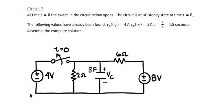 Solved Worksheet: 1st Order complete solution For each of | Chegg.com
