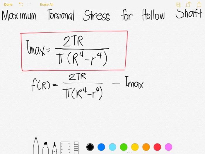 Solved find tmax using the formula given in programming with | Chegg.com