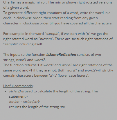 Charlie has a magic mirror. The mirror shows right | Chegg.com