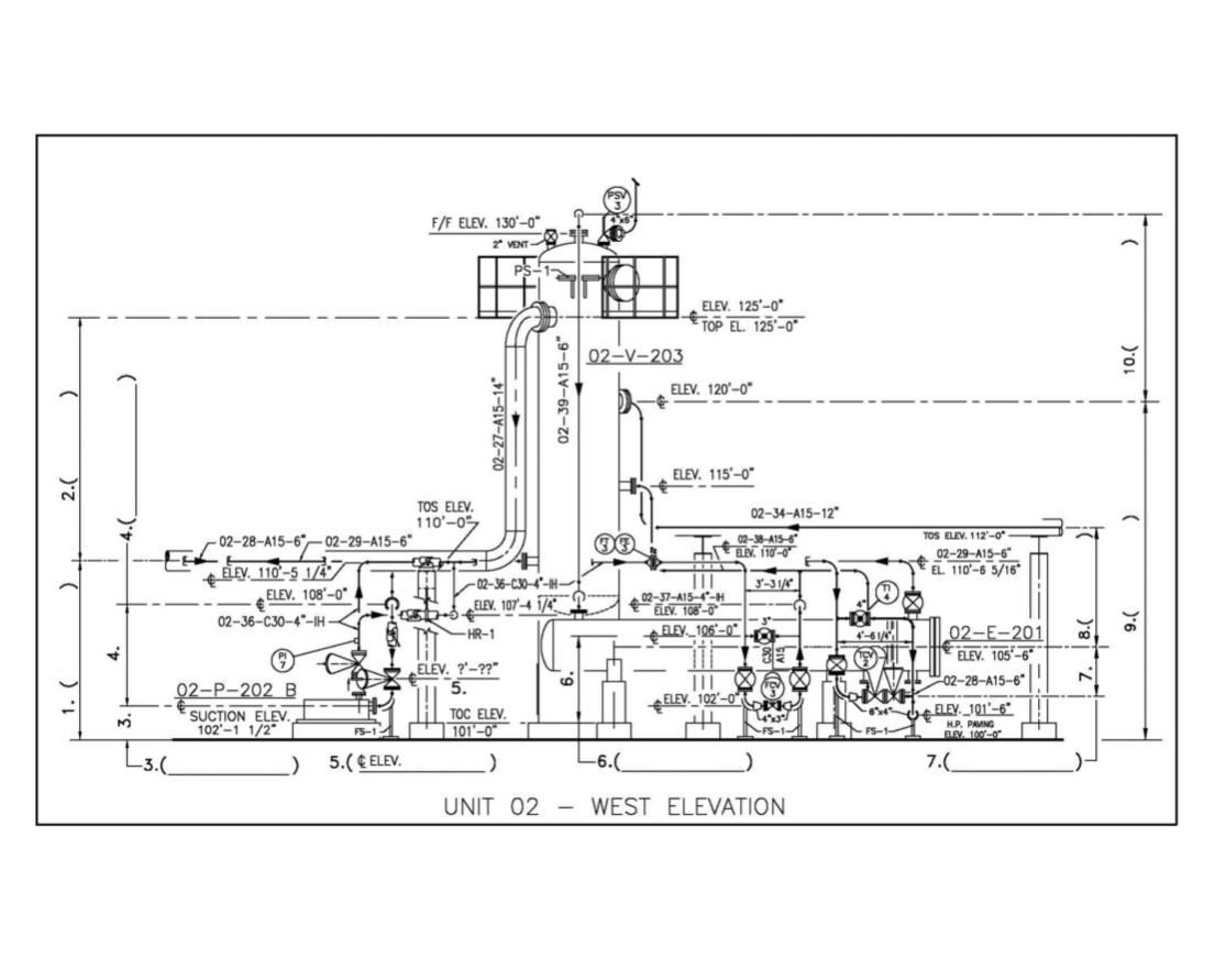 Solved Please read the Equipment Layout drawings given, and | Chegg.com