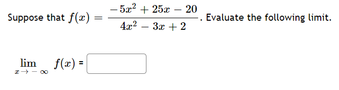 Solved Determine the following limits. Enter DNE if a limit | Chegg.com