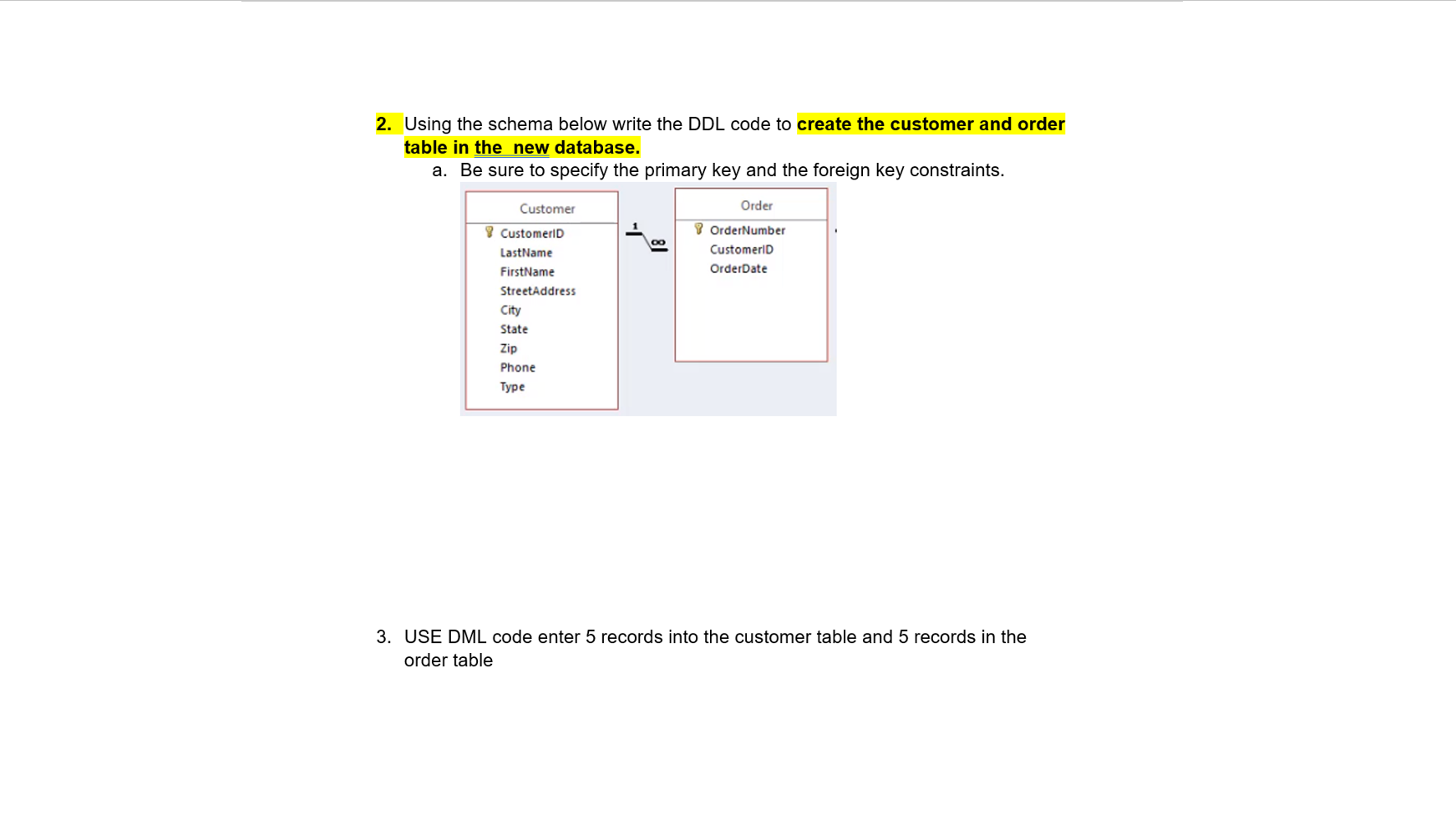 Solved Hello please help me as i am lost i have to use SQL | Chegg.com