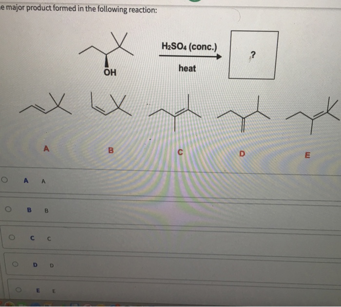 Solved e major product formed in the following reaction: | Chegg.com