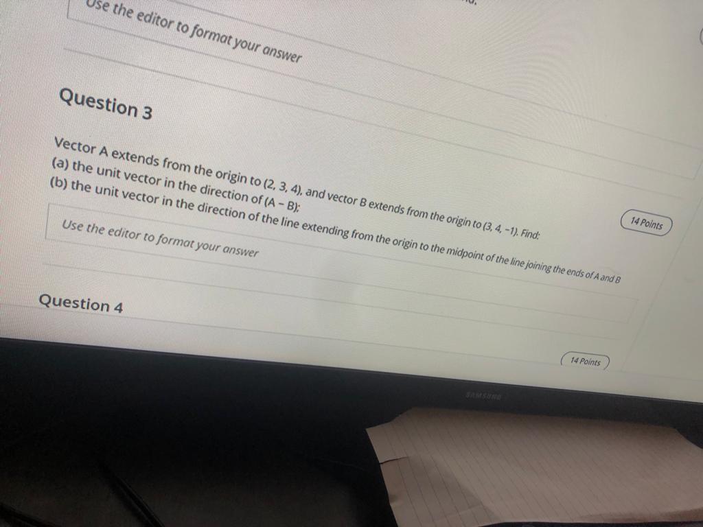 Solved Use the editor to format your answer Question 3 | Chegg.com