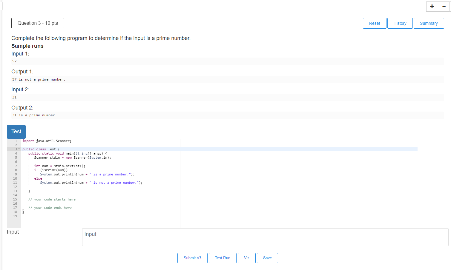 Solved The code is java and I am confused for this one | Chegg.com