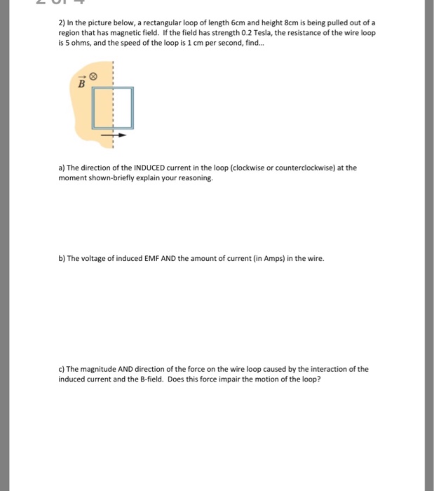 Solved 1) A single circular loop of wire, 8 cm in radius, | Chegg.com