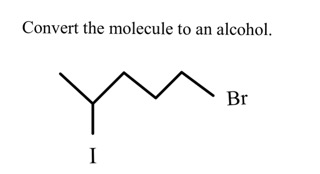 Solved Convert the molecule to an alcohol. | Chegg.com