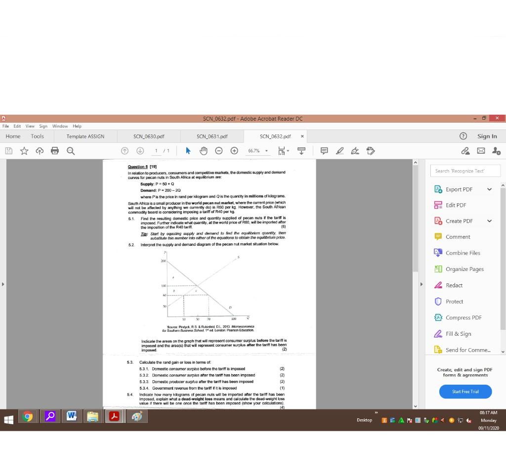 SCN_0633.pdf - Adobe Acrobat Reader DC File Edit View | Chegg.com