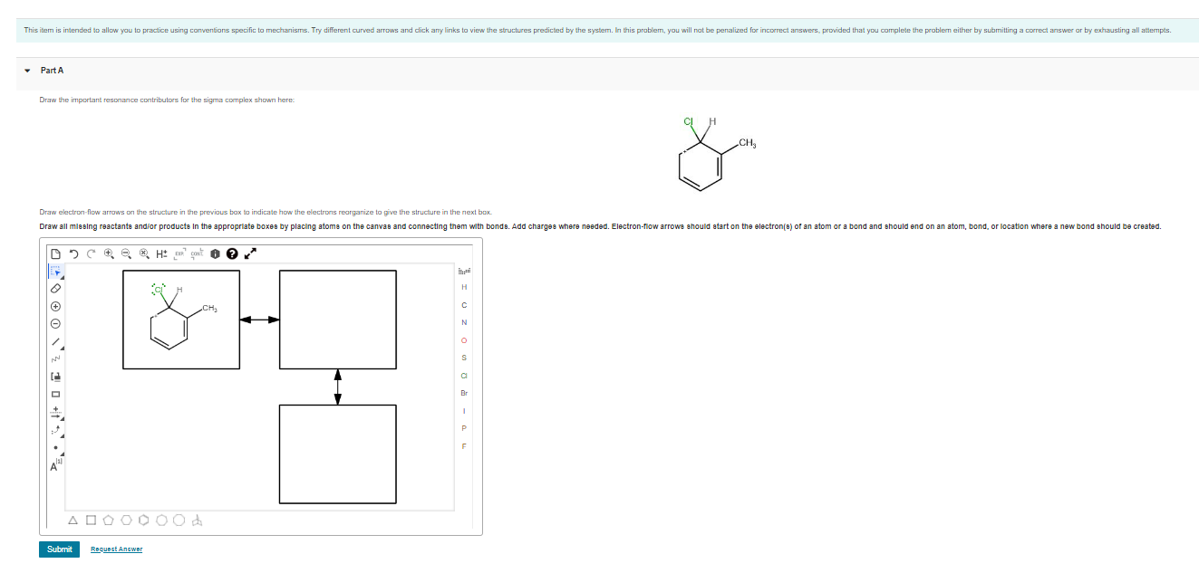 Solved Draw the important resonance contributors for the | Chegg.com