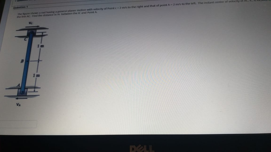 Solved The figure shows a rod having a general planar | Chegg.com