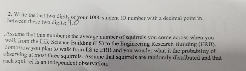 Solved ‌. ﻿Write the last two digits of your 1000 ﻿student | Chegg.com