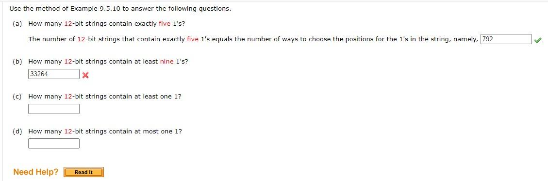 Solved Use the method of Example 9.5.10 to answer the | Chegg.com