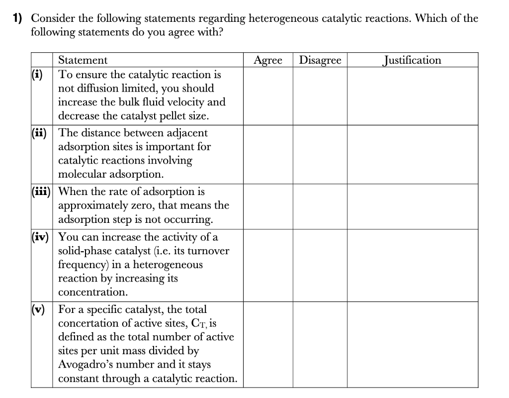 Solved 1) Consider the following statements regarding | Chegg.com