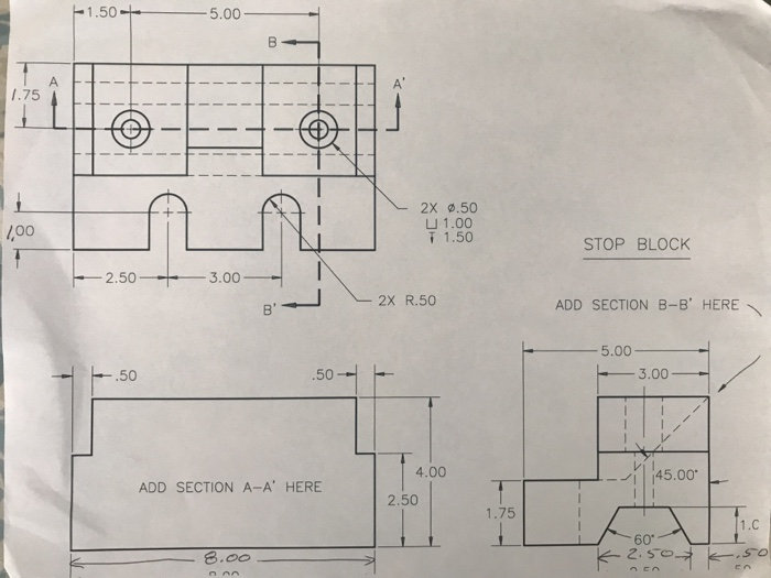 Solved 96 Chapter 26 Two Full Section Views Create a | Chegg.com