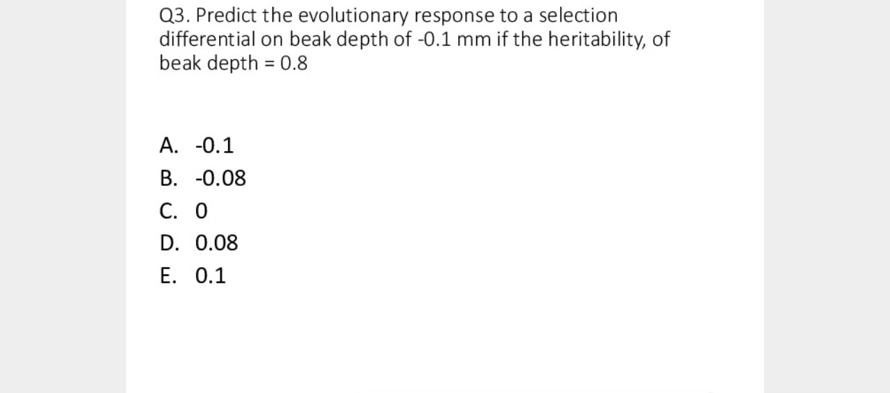 Solved Q1. Some traits described as continuous because they: | Chegg.com