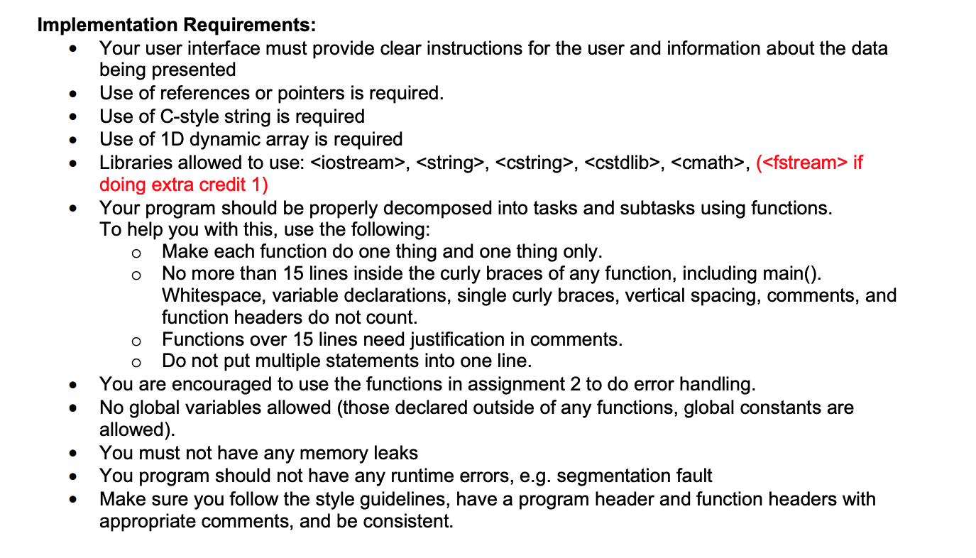 Solved Problem statement: You are tasked to write a program | Chegg.com